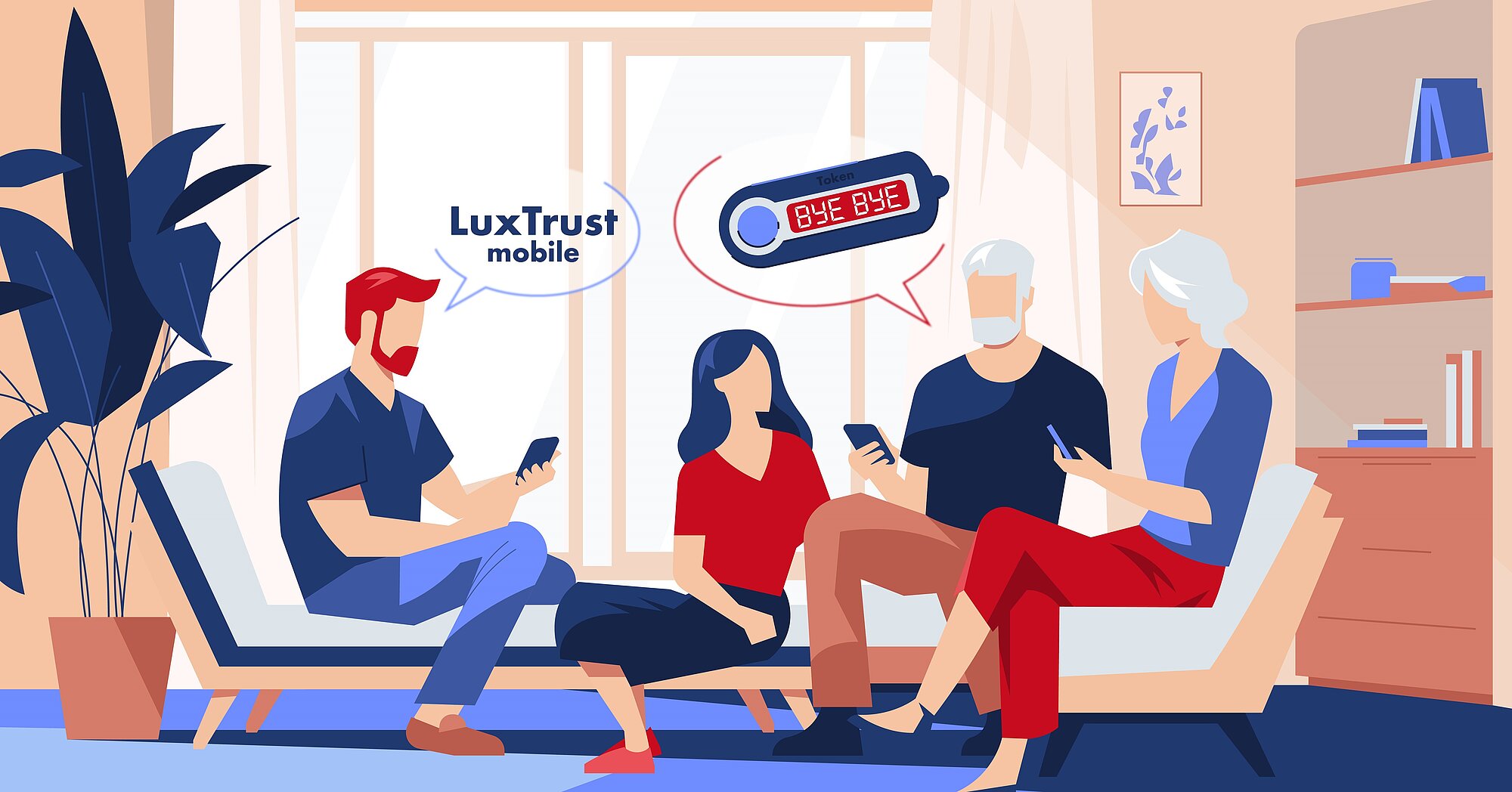 Spuerkeess: Les opérations bancaires simplifiées grâce à LuxTrust Mobile