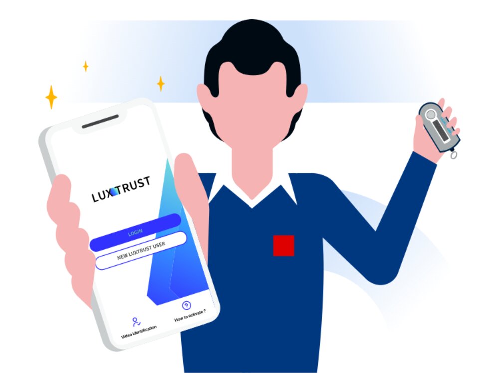 Spuerkeess: LuxTrust Mobile