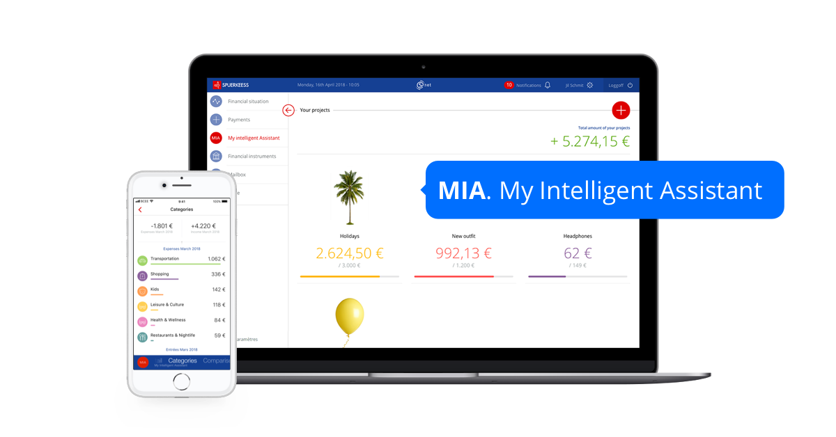 Spuerkeess: MIA - My Intelligent Assistant